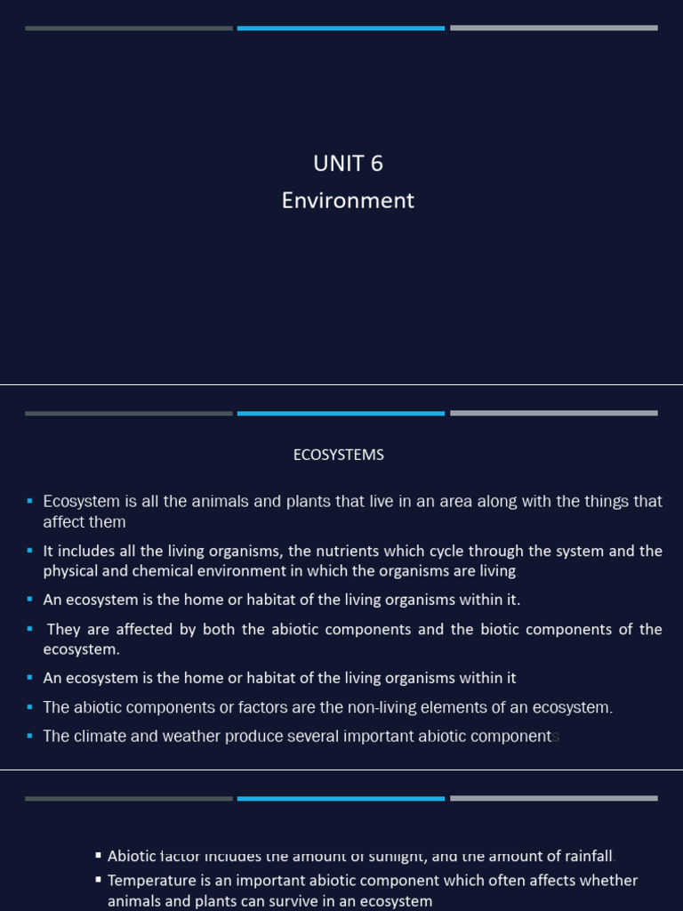 Biology Grade 9 U 6 | PDF | Ecosystem | Food Web