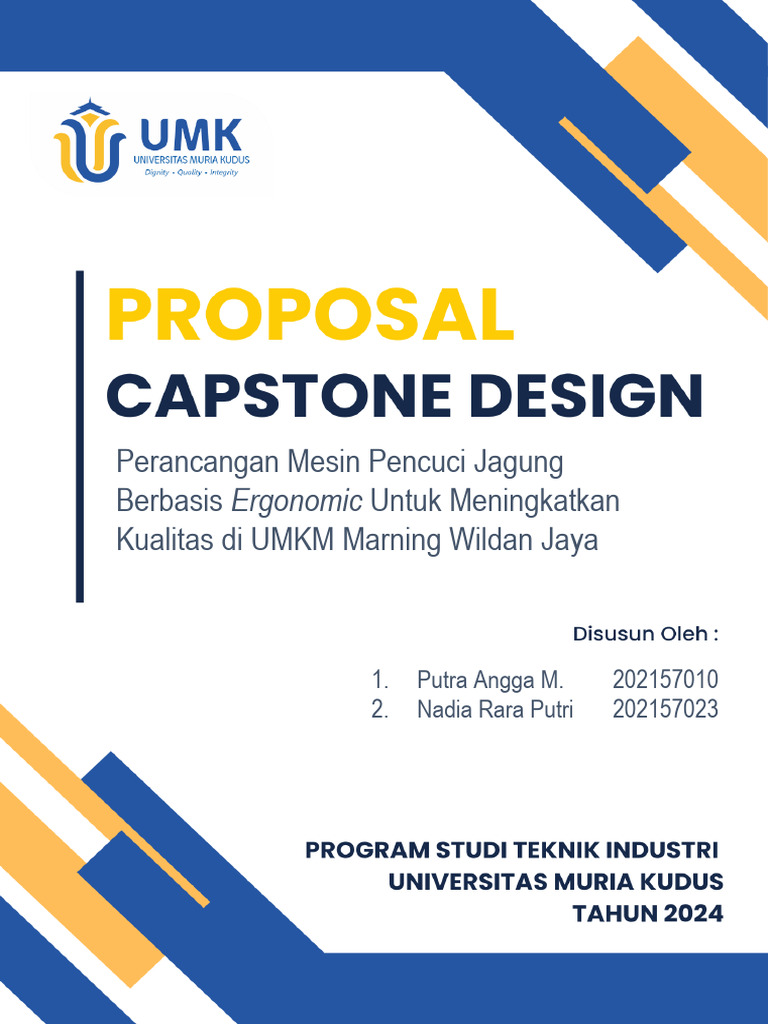 Proposal Capstone - 202157010 - 202157023 | PDF