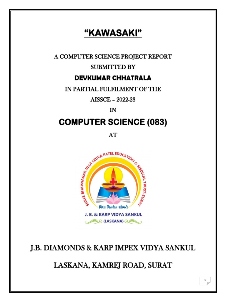 Project File (1) Dev Chhatrala | PDF | Databases | My Sql