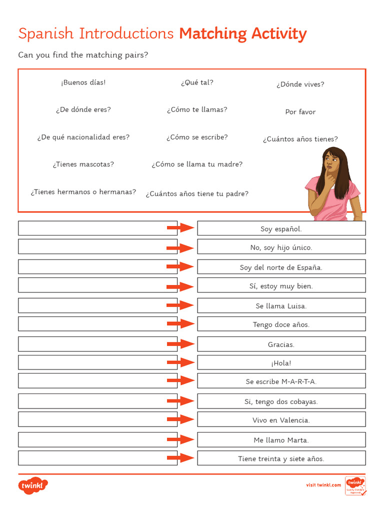 Actividad de Introducciones en Español | PDF