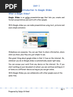 Google Slides Cheat Sheet | PDF | Art | Computers