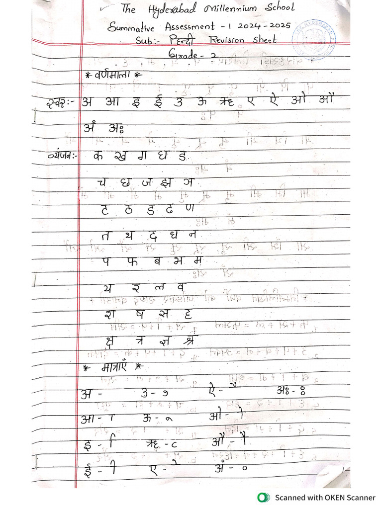 Sa 1 Revision For All Subjects | PDF