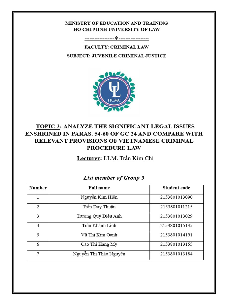 Group 5 - Clc46e - Topic 3 - JCJ | PDF | Right To Silence | Confession (Law)