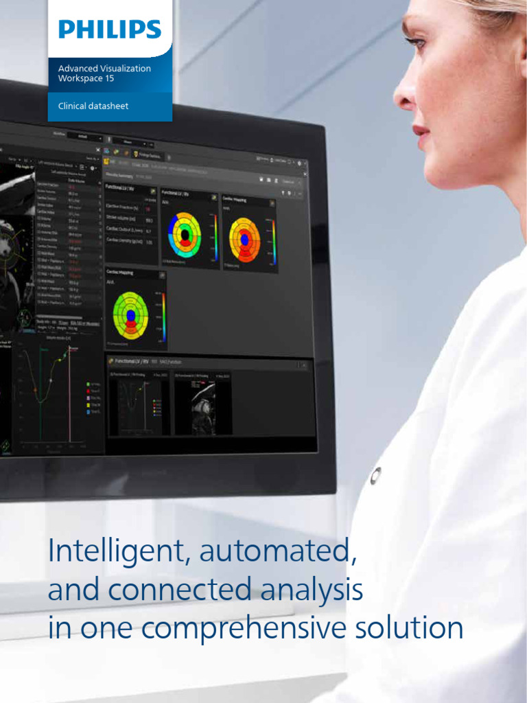 Philips AVW 15 Clinical Datasheet | PDF | Ct Scan | Atheroma