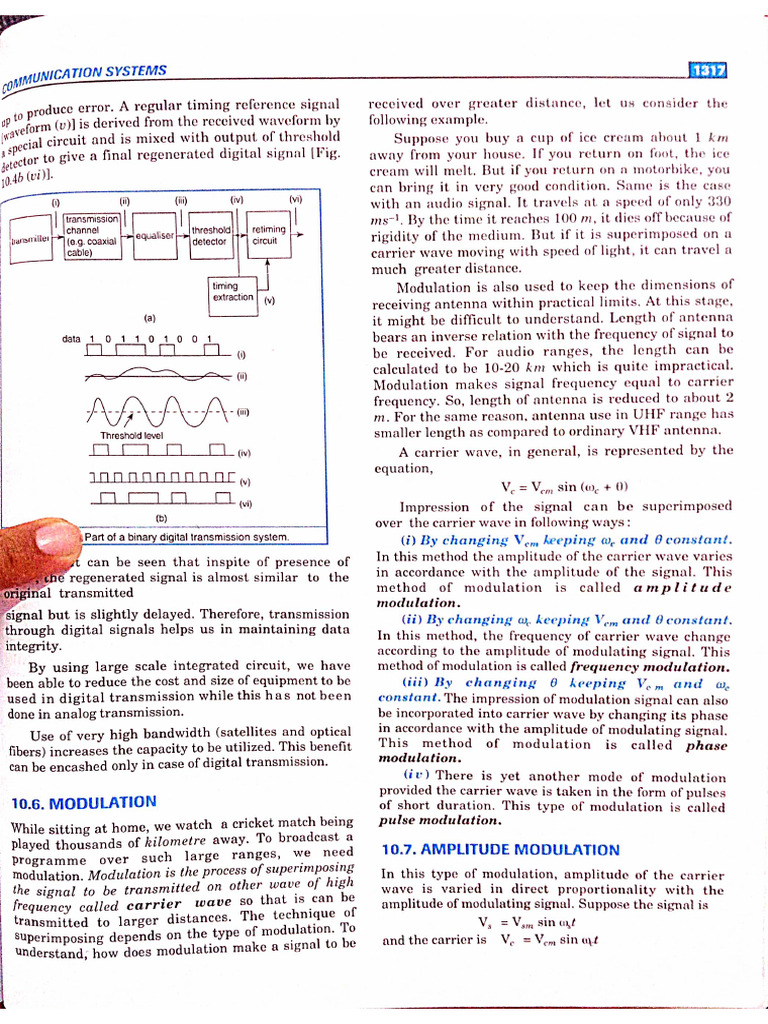 Amplitude Mod and Freq Mod | PDF