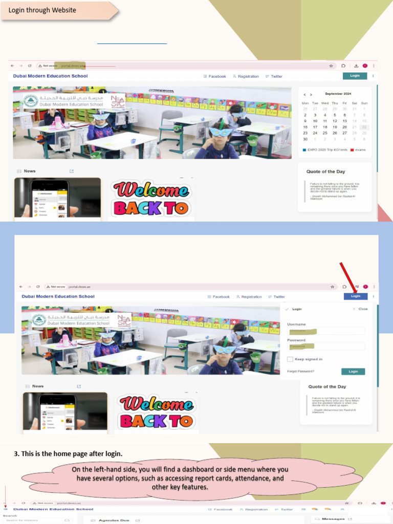 Parent Portal Features Guide | PDF | Libraries | Computing