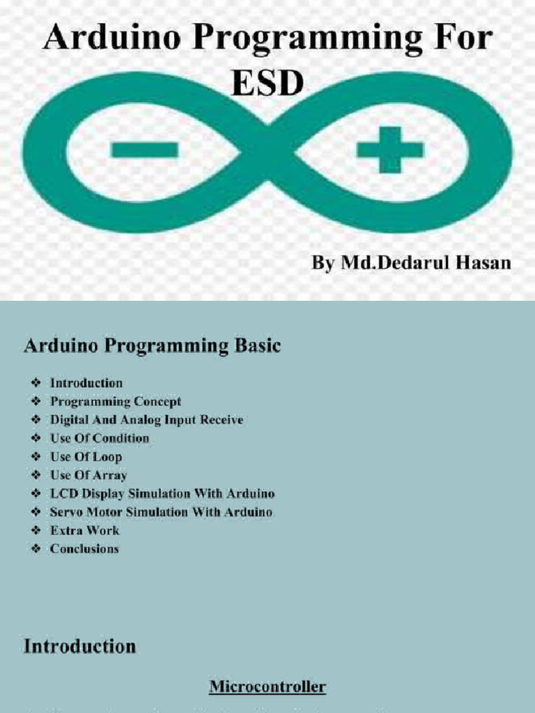 Arduino Programming Basic | PDF