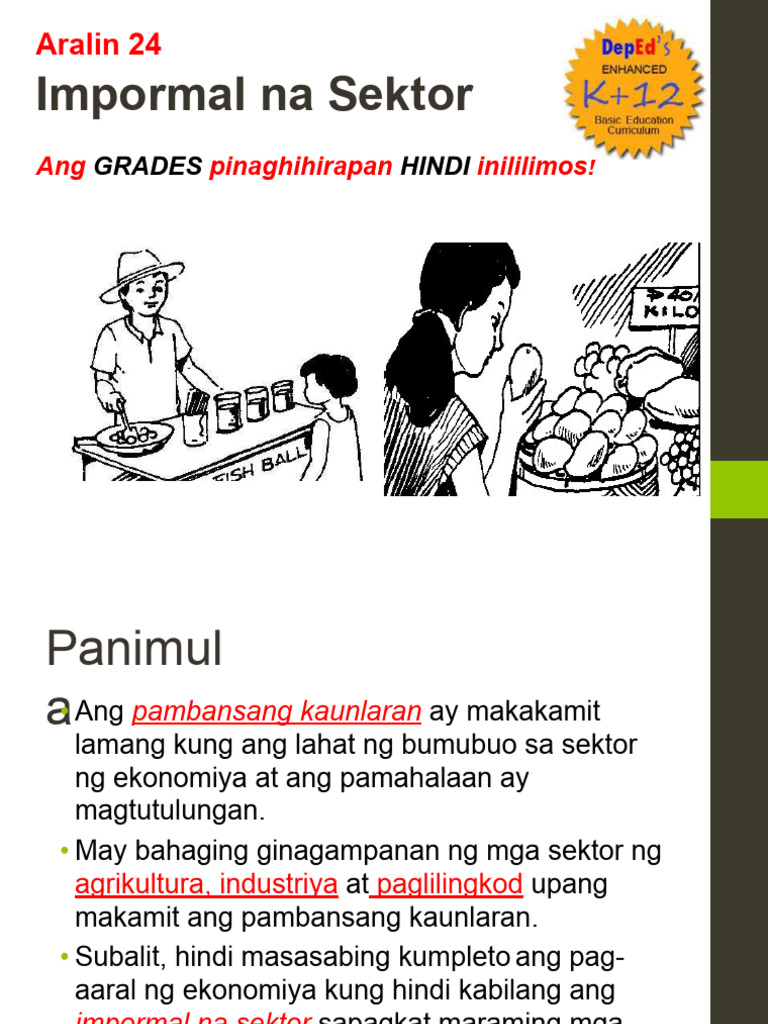 AP Impormal Na Sektor | PDF