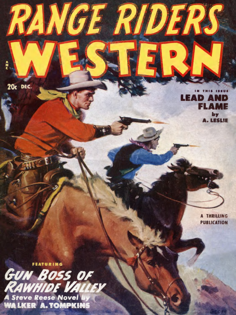 Range Riders Western - December 1950 | PDF | Engineering | Locomotives