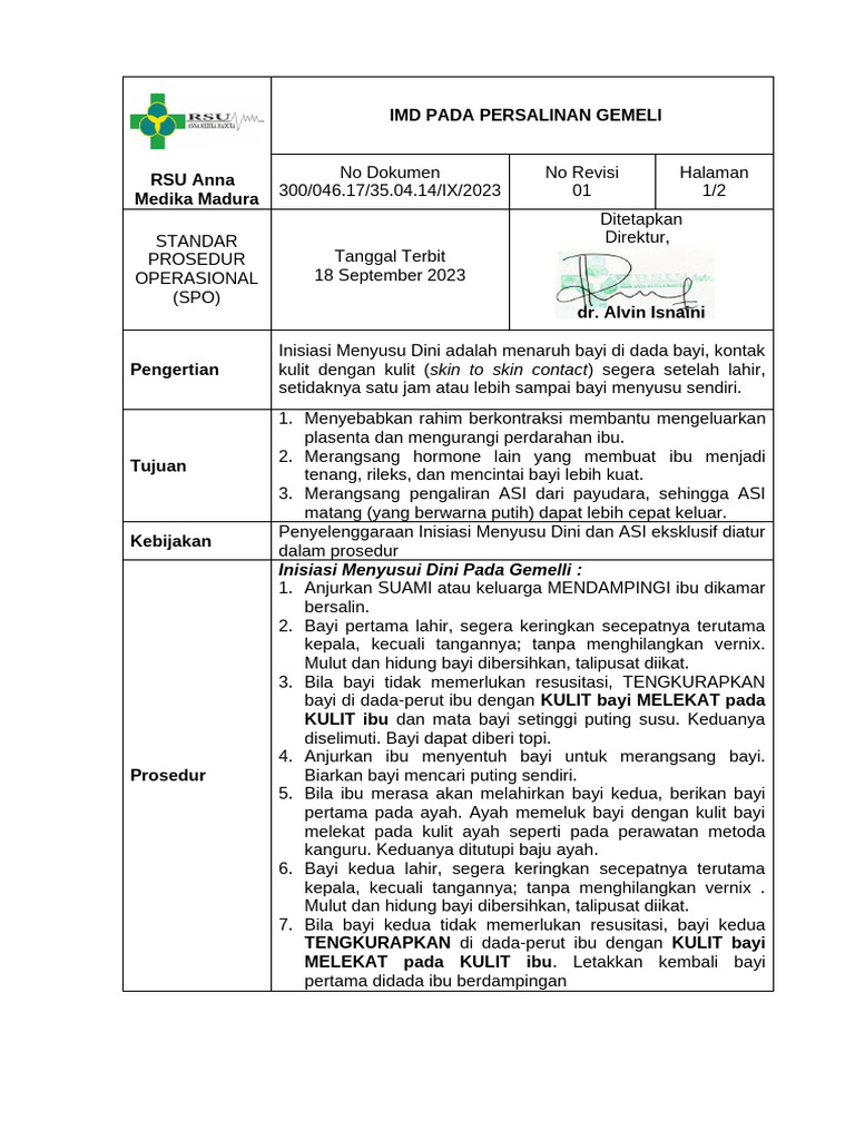 Spo Imd Pada Gemeli | PDF