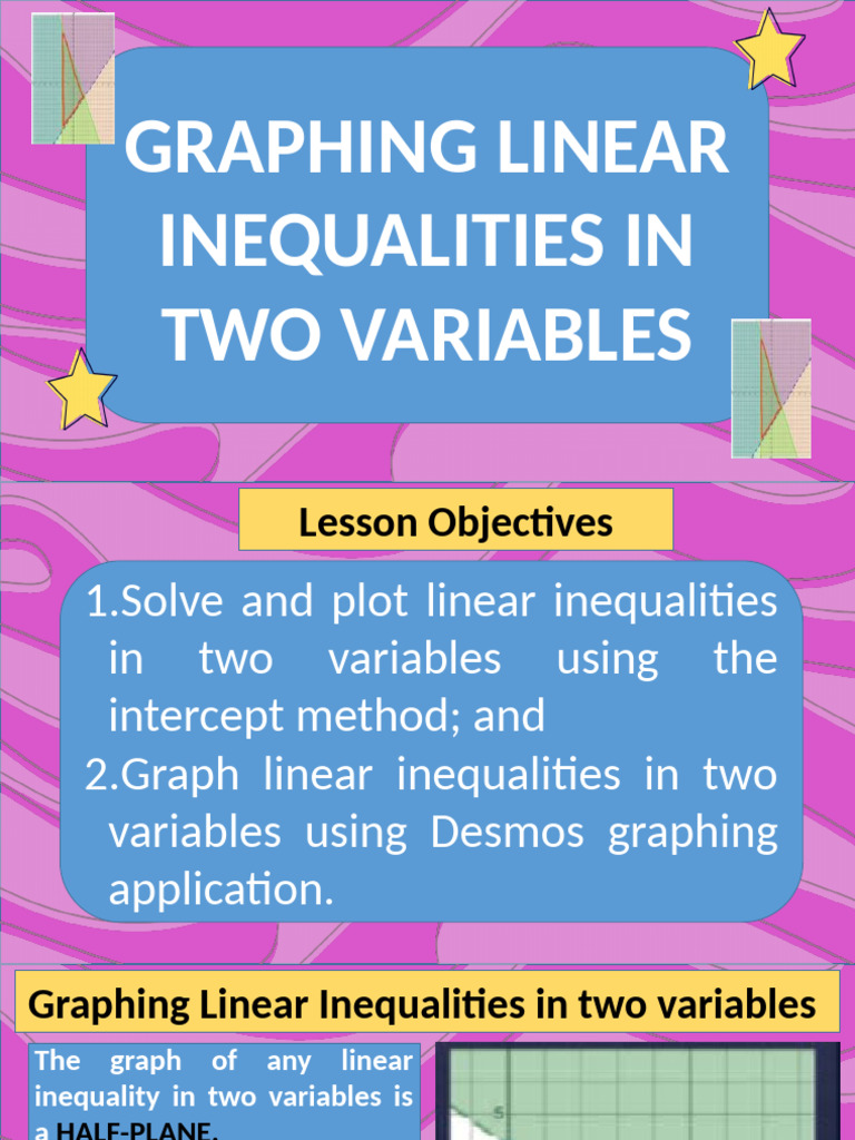 Graphing Linear Inequalities for 8th Grade | PDF