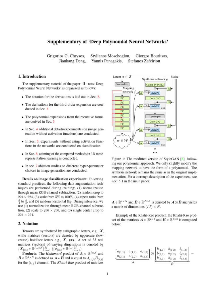 Deep_Polynomial_Neural_Networks | PDF | Matrix (Mathematics) | Tensor