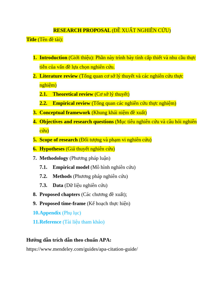 Research Proposal | PDF