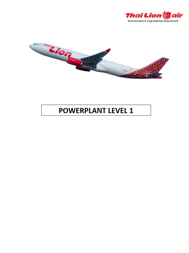 03 Powerplant Level 1 | PDF | Valve | Pump