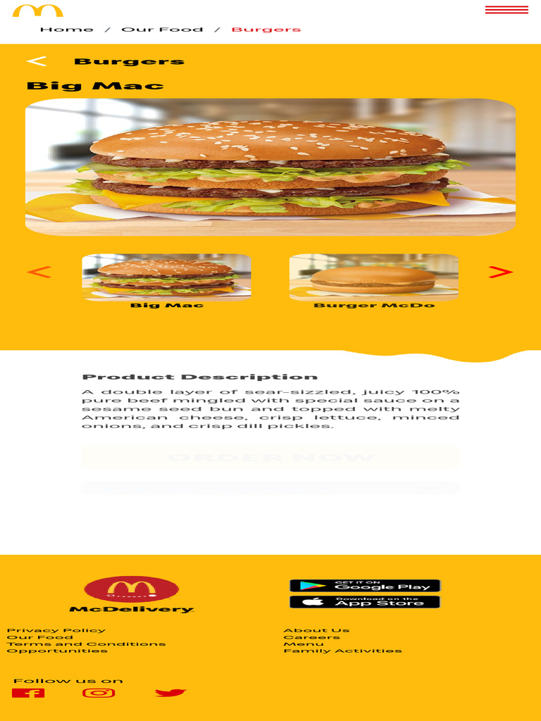 McDonald's Burger Lovers Guide | PDF