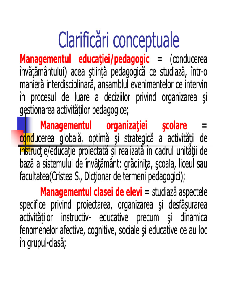 12. Managementul clasei | PDF