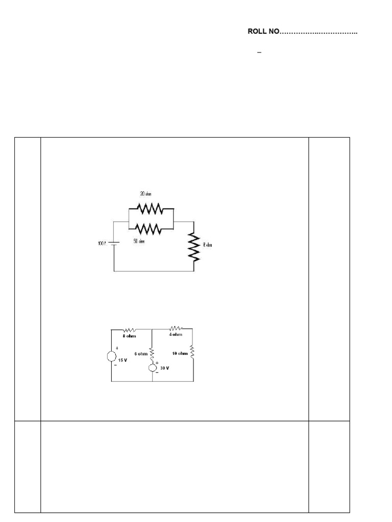 BEET 101 Basic Electrical Engineering BACK PAPER-merged | PDF | Transformer | Parsing