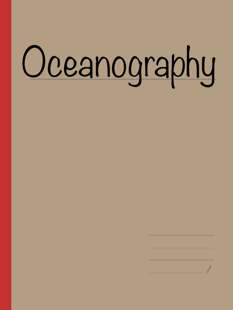Oceanography | PDF | Oceans | Oceanography