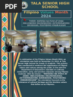 Filipino Values Month Activity PUBMAT | PDF