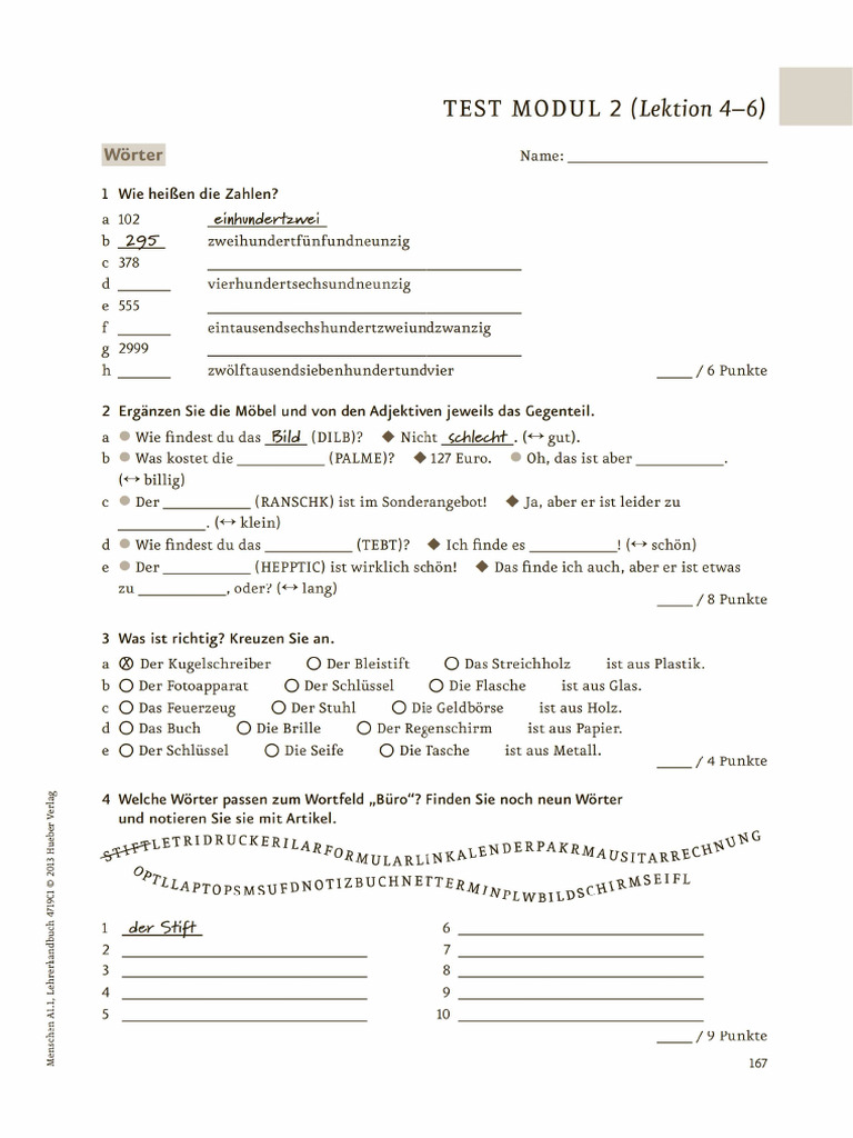 Abschlusstest | PDF