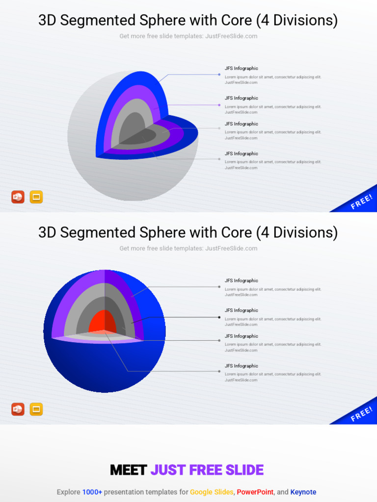 3D-Segmented-Sphere-with-Core-PowerPoint-Template-v1.1 | PDF