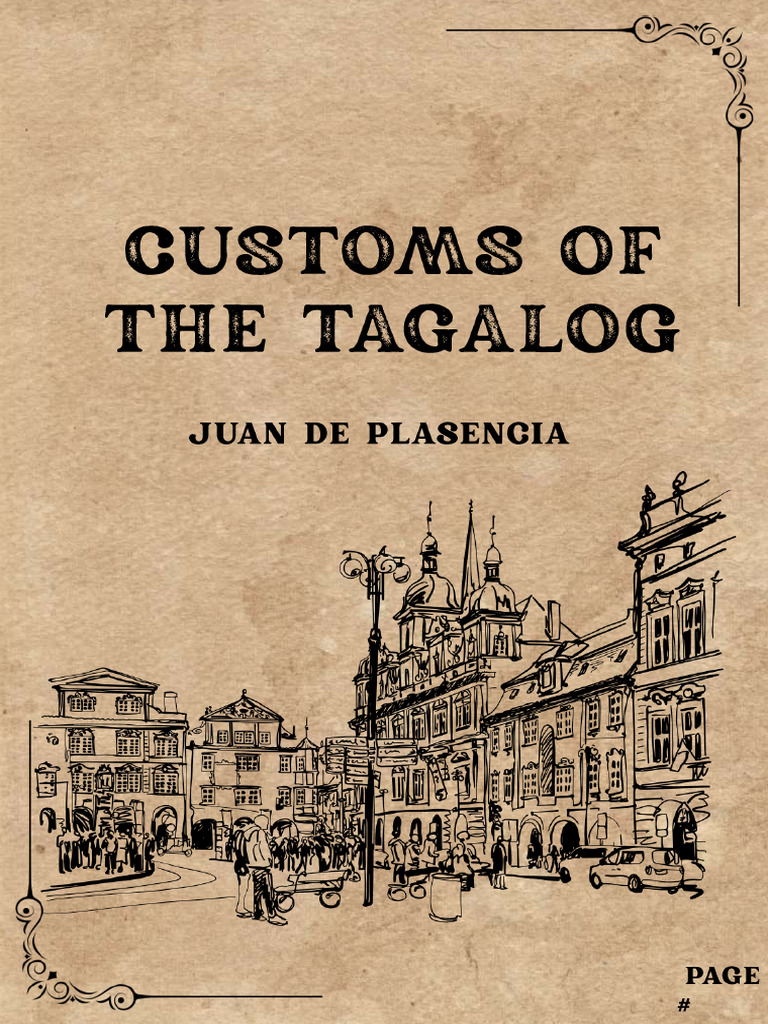 Group 4 - Customs of the Tagalog(Revise) | PDF