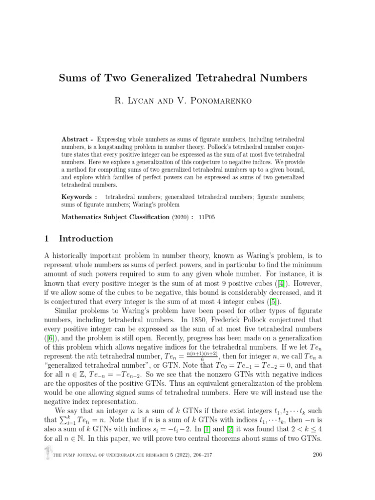 Sraianu,+gtn v2 Copyedited | PDF | Discrete Mathematics | Number Theory