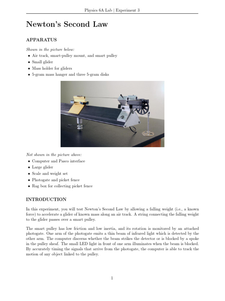 Physics6A_Exp3_0 | PDF | Weight | Force