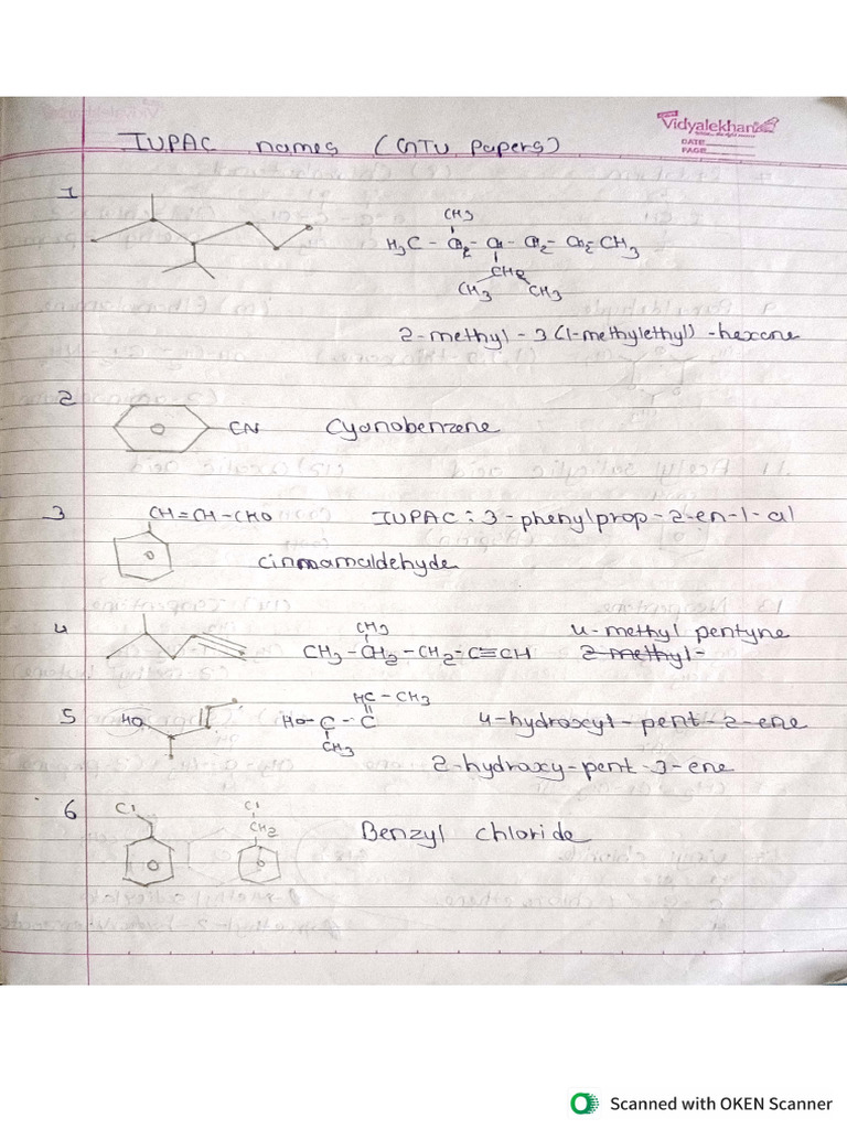 IUPAC gtu paper | PDF