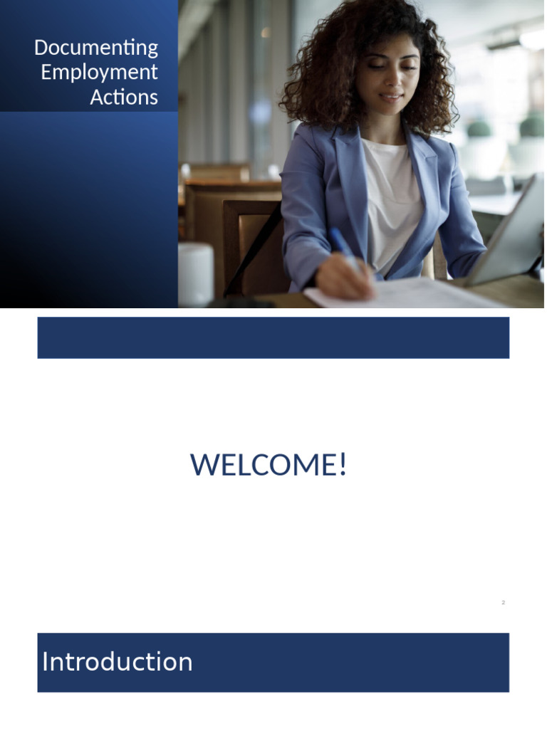 PresentationsPPT Documenting Employment Actions | PDF | Employment ...