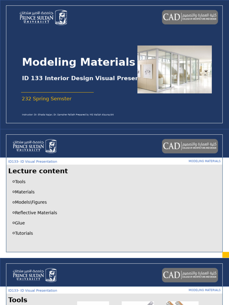 Lec1 Modeling Materials 241 | PDF | Materials | Manufactured Goods