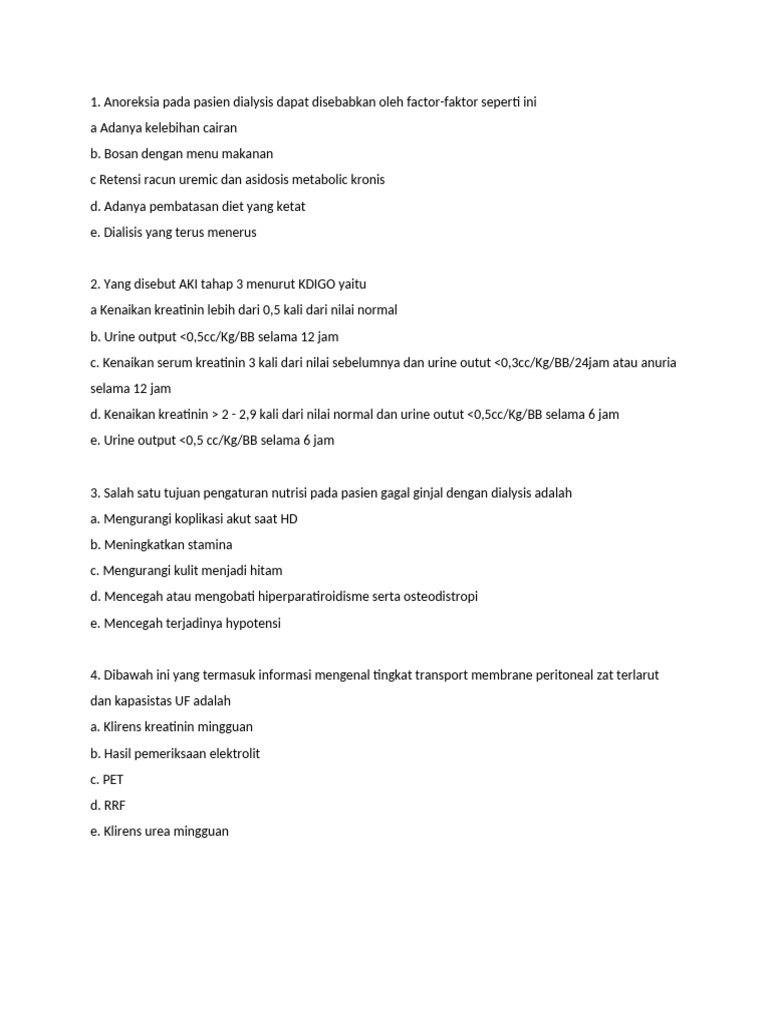 Soal UKOM Akt 2 Dialis Cikini | PDF