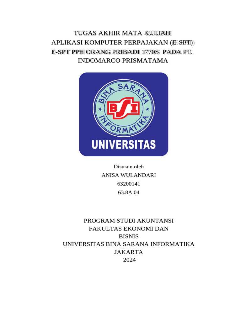 Makalah Her - Perpajakan Lanjut - 0047 | PDF