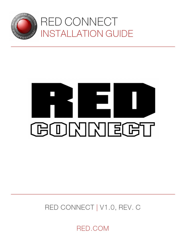 955-0206 - V1.0 Rev-C RED PS, RED Connect Installation Guide PDF | PDF | Internet Protocols ...