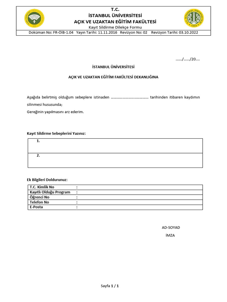 fr-oib-1.04-kayit-sildirme-dilekcesi | PDF