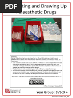 Procedure Checklist Chapter 23: Preparing and Drawing Up Medications ...