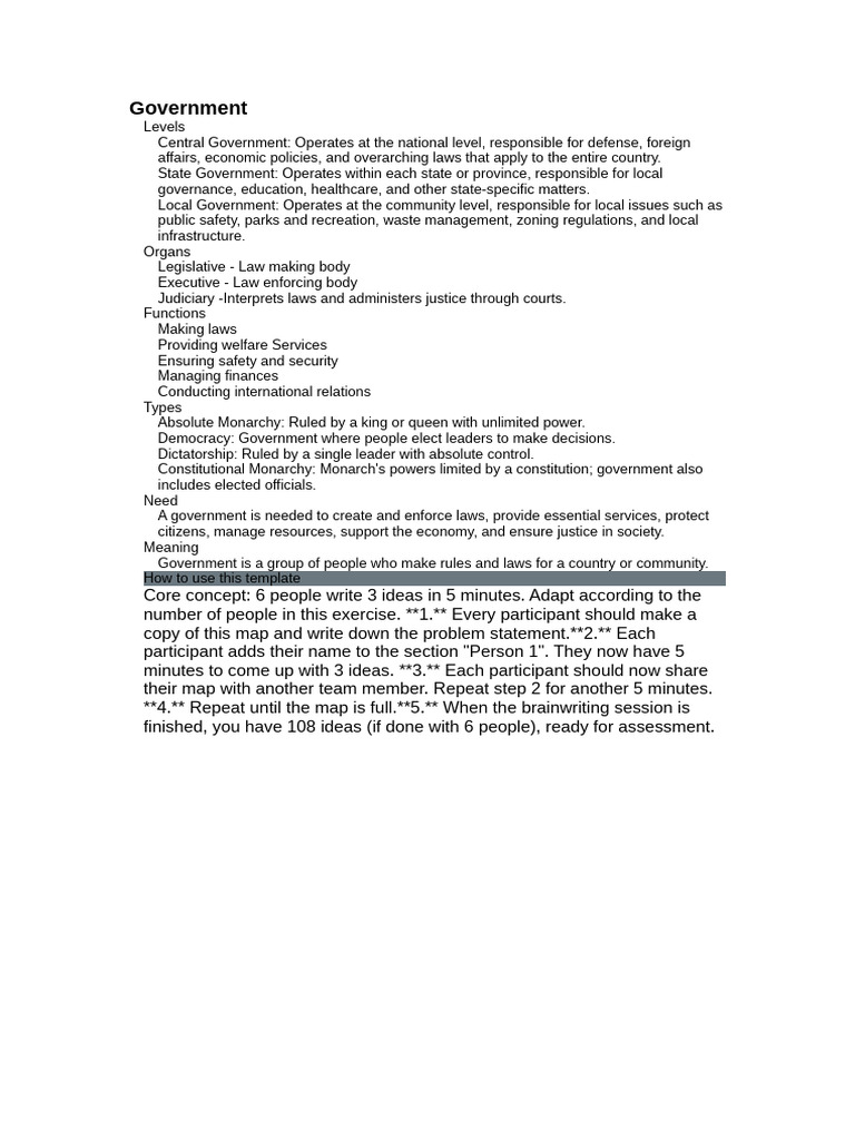 Government | PDF