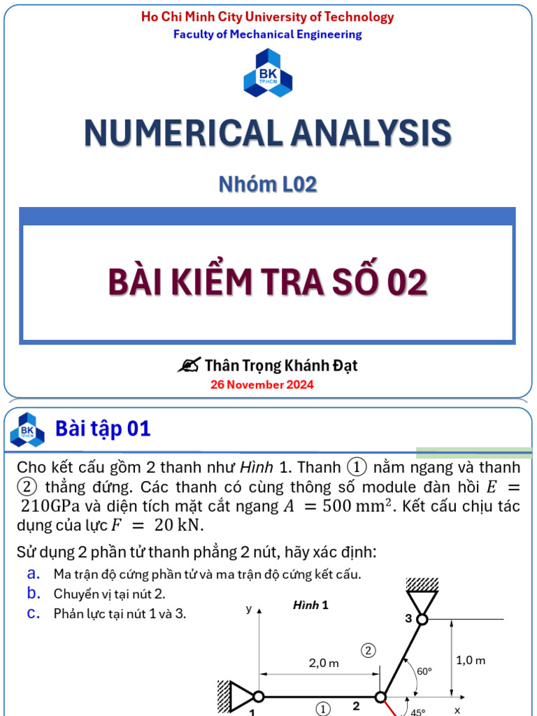 Bai Kiem Tra So 02 Phương Pháp Sô Lo2 | PDF