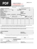 Application Form For Solo Parent | PDF | Birth Certificate | Marriage