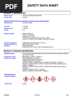 Corrosion Inhibitor MSDS | PDF | Toxicity | Hazards