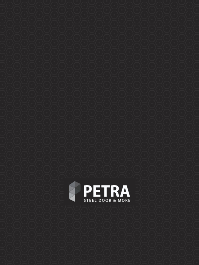 Petra Steel Door Brochure | PDF
