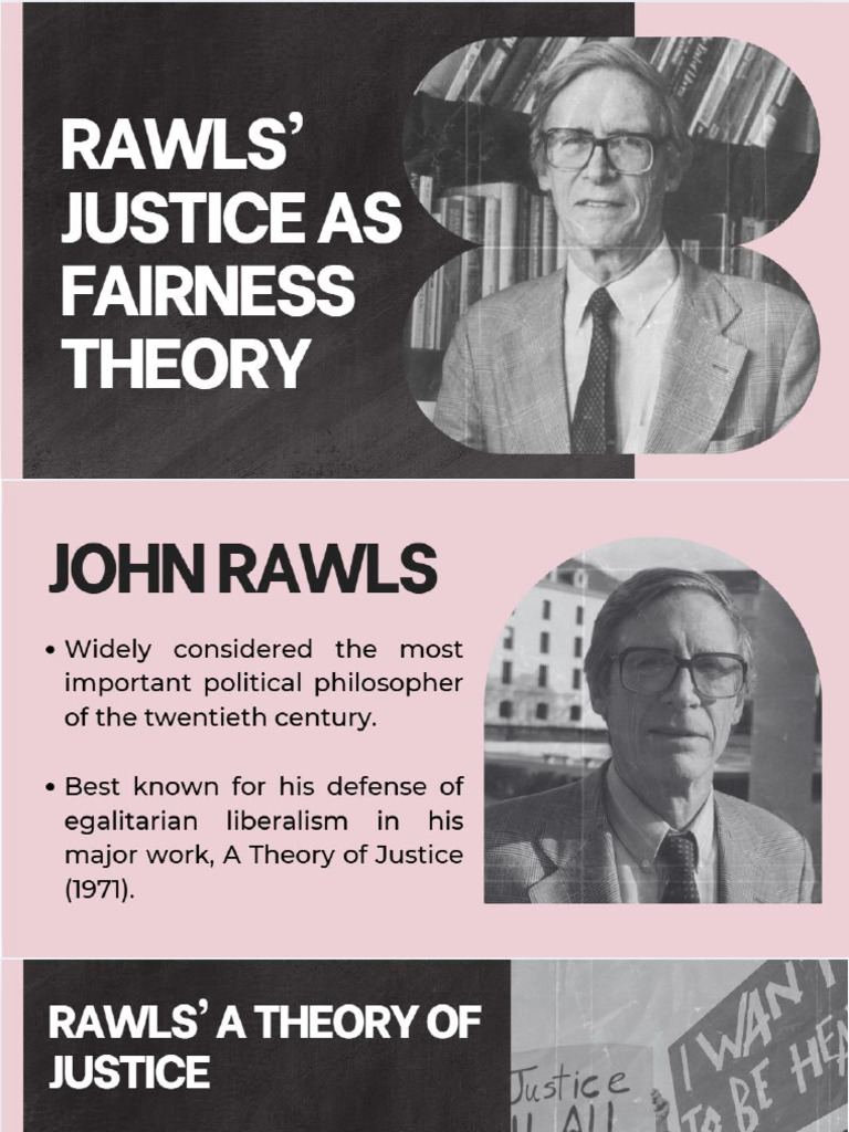 Rawls Theory | PDF