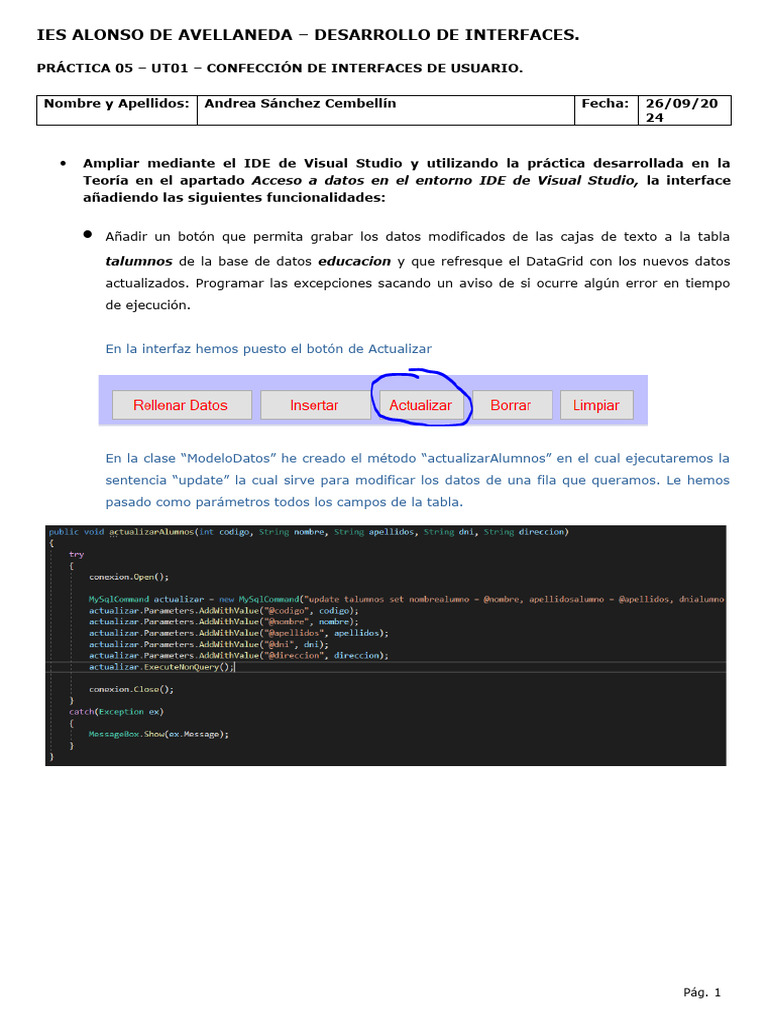 DI UT01 Practica05 | PDF | Ingeniería de software | Programación de computadoras