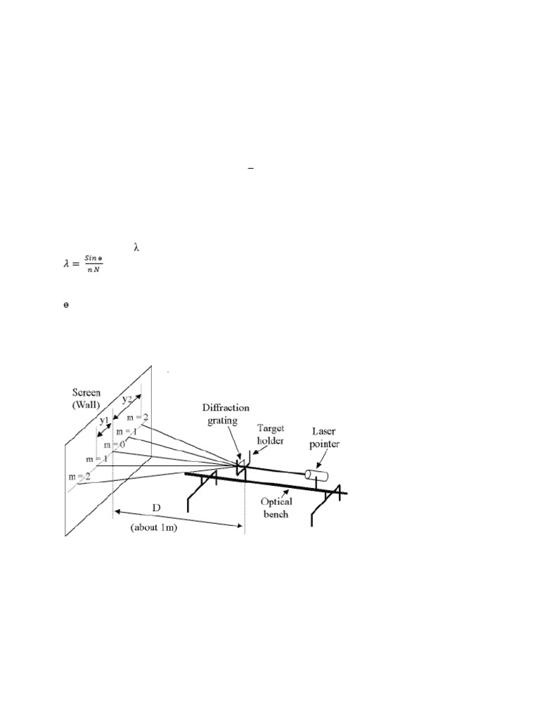 diffraction GRATING | PDF | Diffraction | Coherence (Physics)