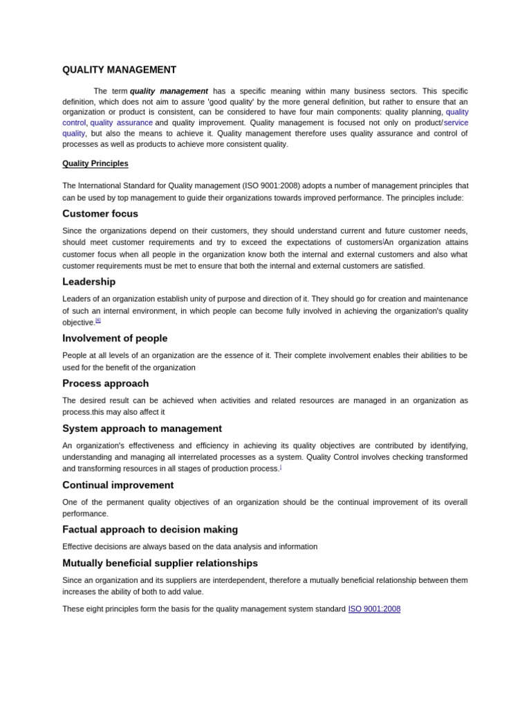 Unit 1 | PDF | Quality Management | Project Management