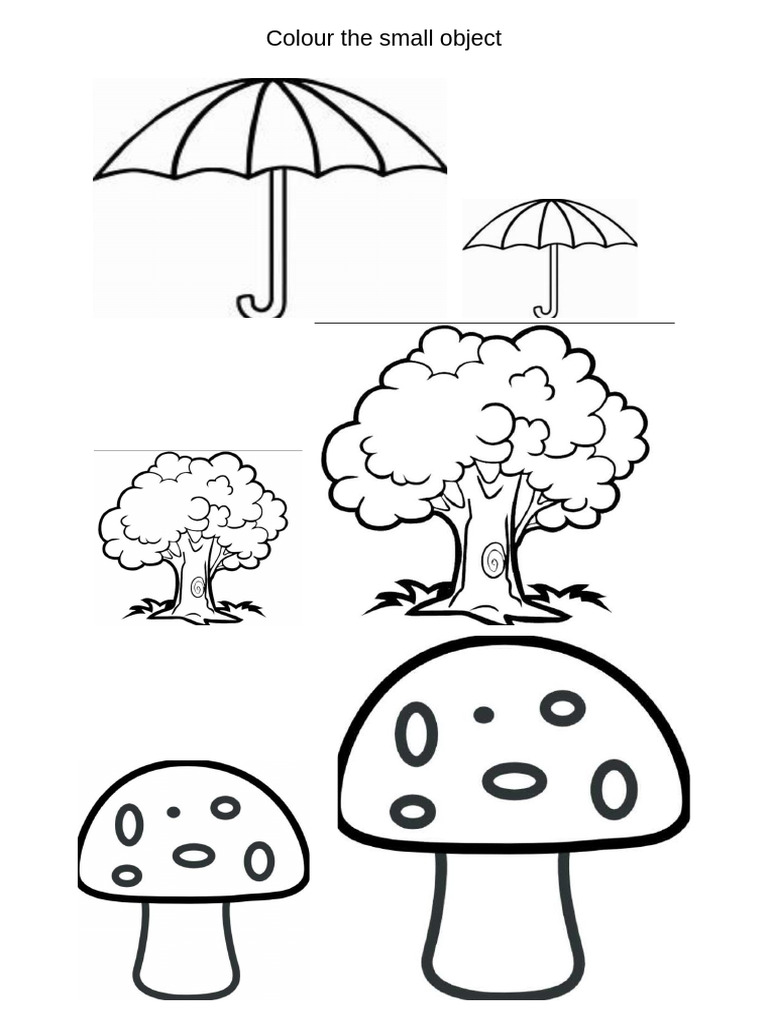 Colour The Small Object | PDF