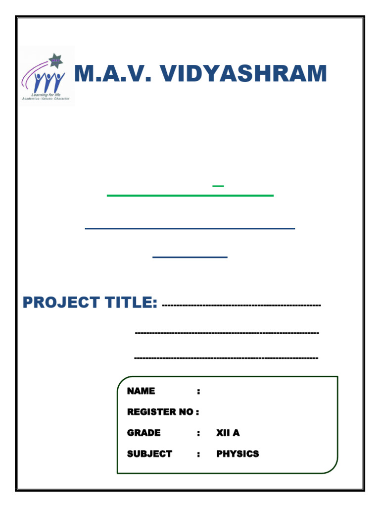 Physics Project 2 4 | PDF