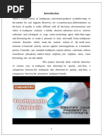Analysis of Toothpaste | PDF | Salt (Chemistry) | Acid