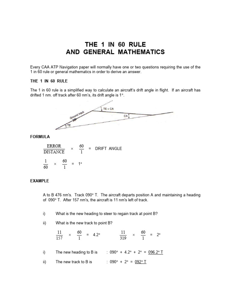 4 GN 1 in 60 Rule | PDF | Circle | Elementary Geometry