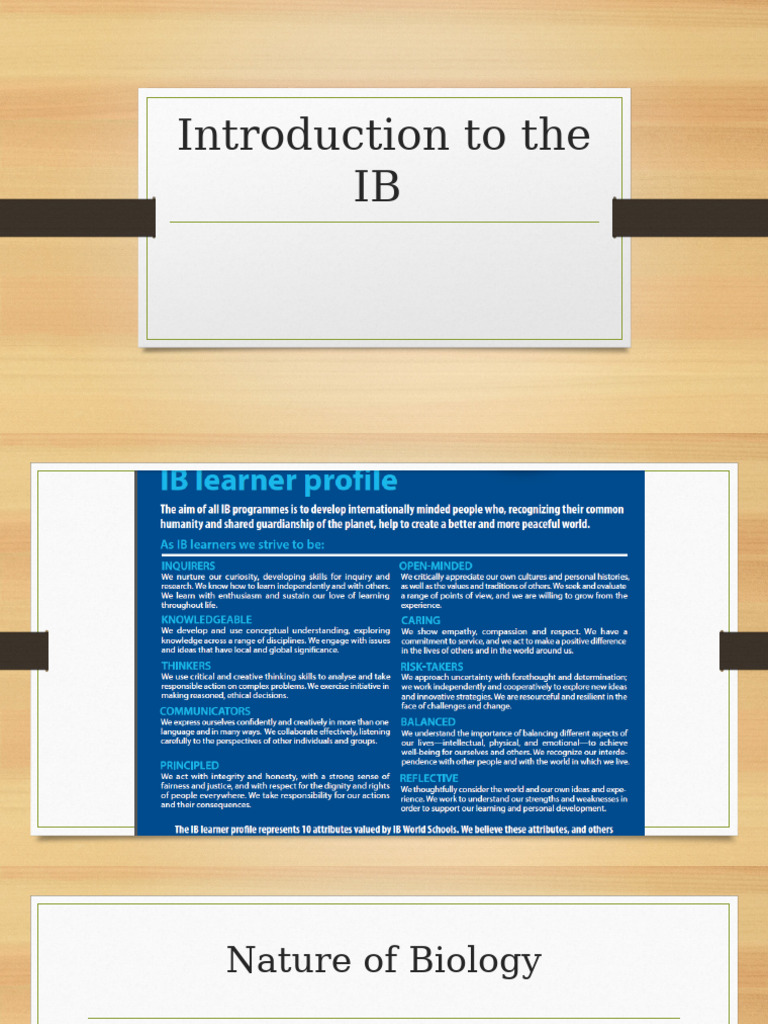 Understanding IB Biology and Assessment | PDF
